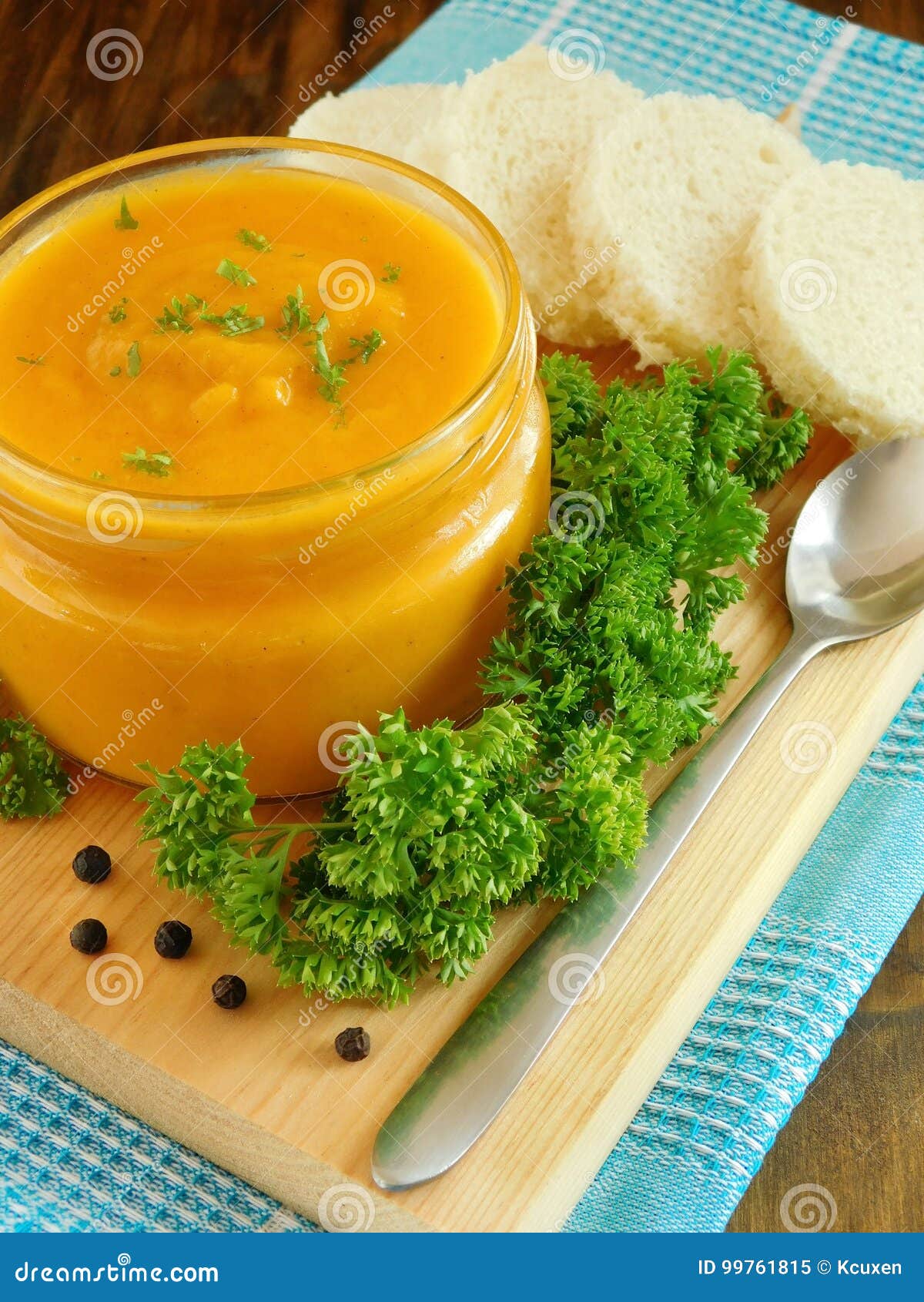 Vegetable Paste in a Glass Jar Stock Image - Image of conservation ...