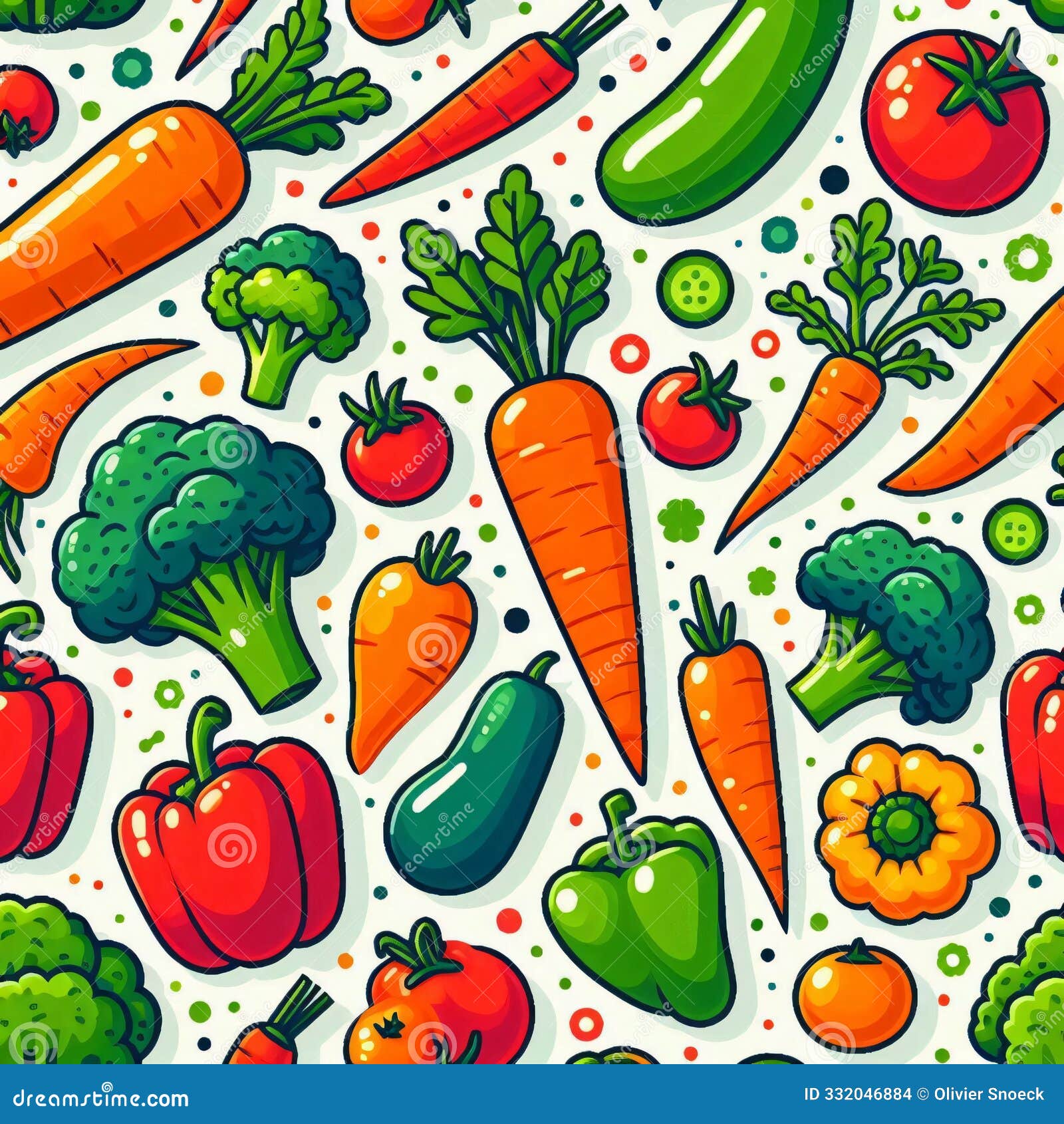 Vegetable patterns vector stock illustration. Illustration of drawing ...