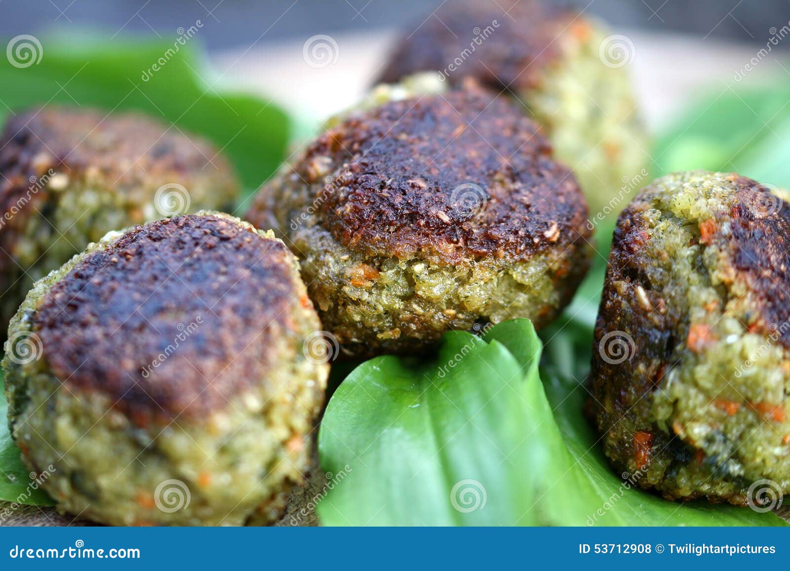 Vegetable patties stock photo. Image of leeks, meatless - 53712908