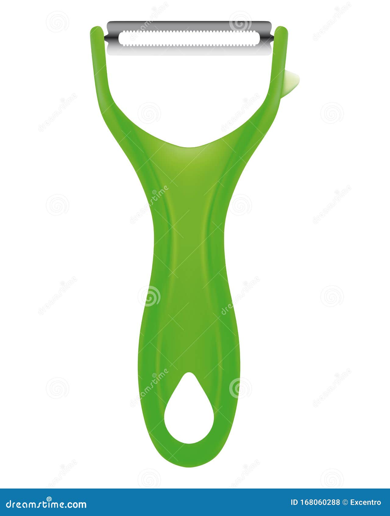 Vegetable peeler stock vector. Illustration of sign - 168060288