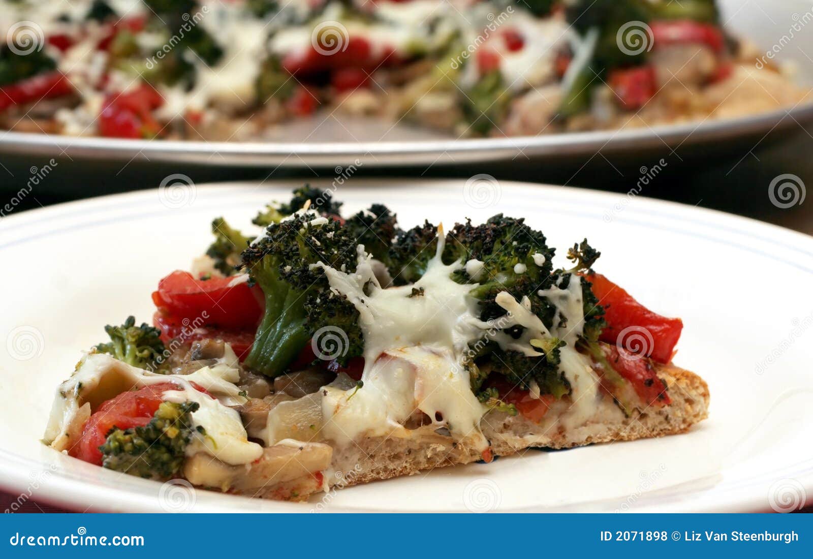 Vegetable Pizza stock photo. Image of vegetable, pizza - 2071898