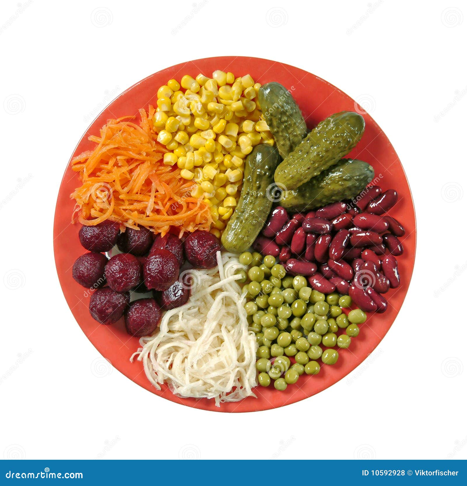 Vegetable plate stock photo. Image of food, ingredients - 10592928