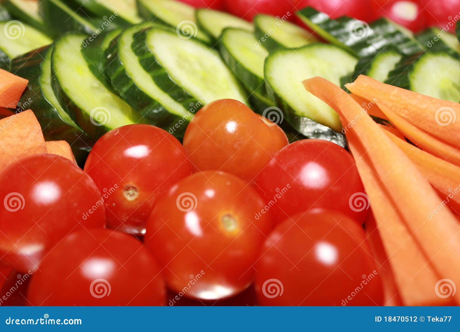 Vegetable plate 2 stock photo. Image of cucumber, carrot - 18470512