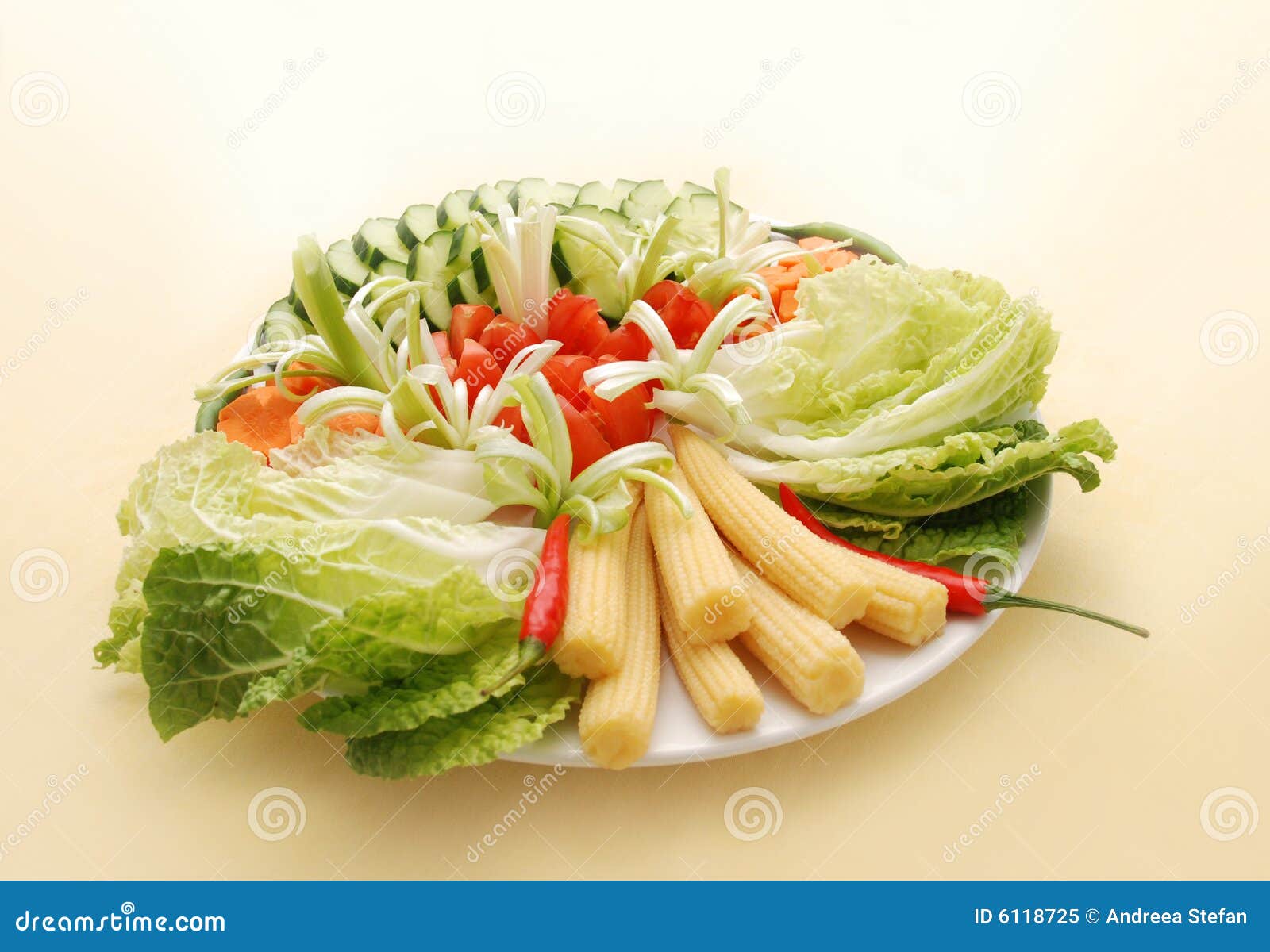 Vegetable plate stock image. Image of green, arranged - 6118725