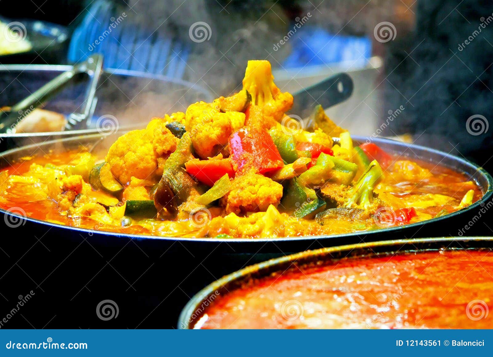 Vegetable pot stock image. Image of cooking, cauliflower - 12143561