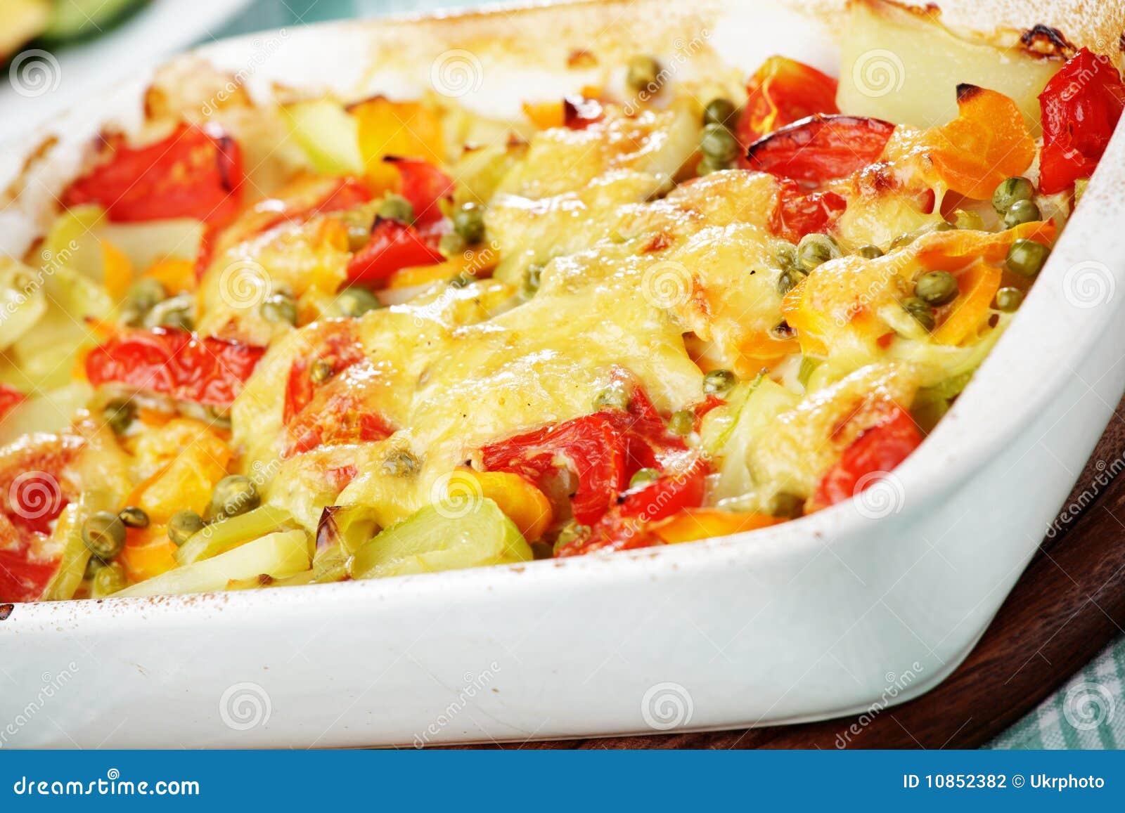 Vegetable pudding stock photo. Image of dinner, salad - 10852382