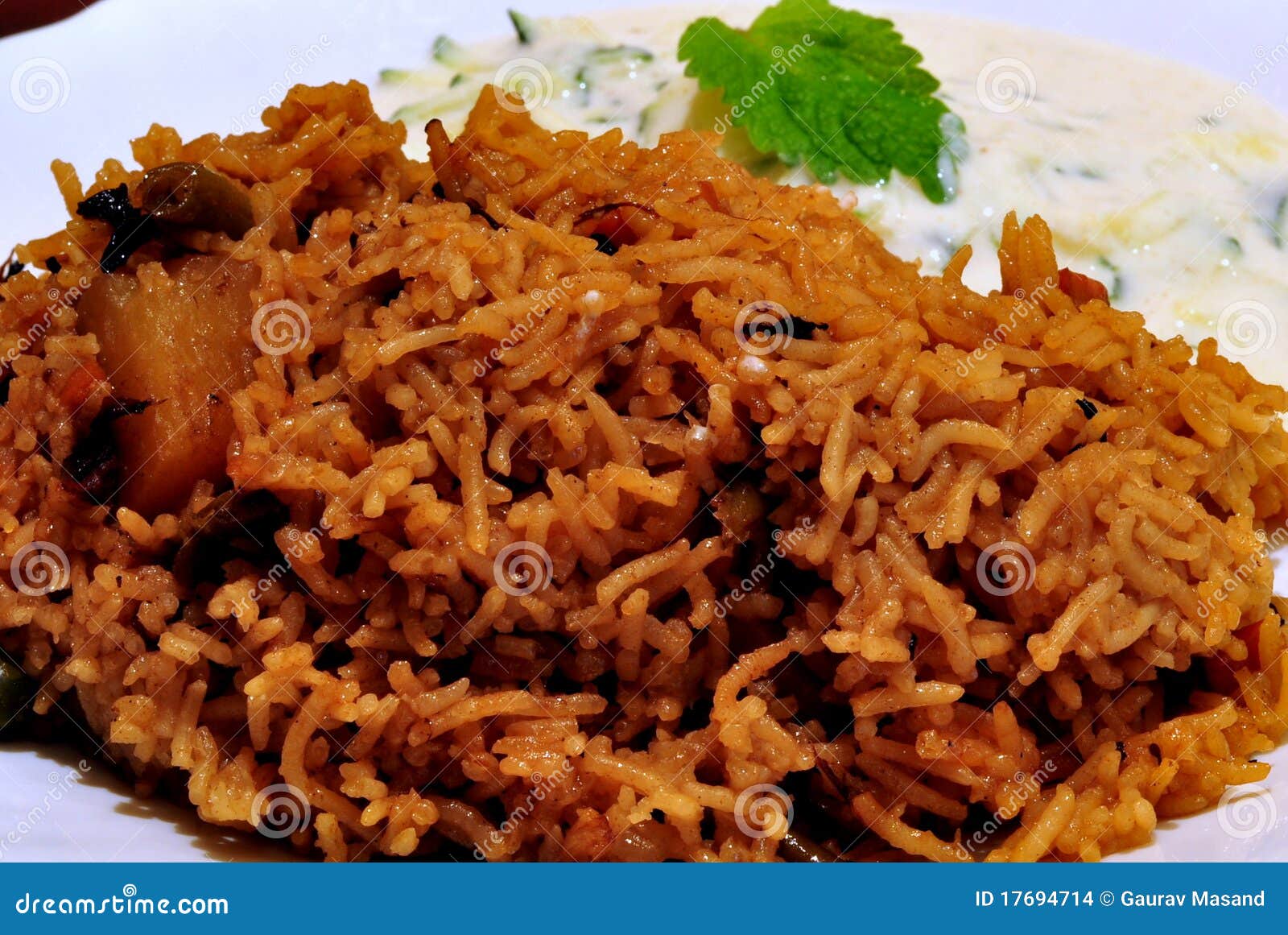 Vegetable Pulao stock photo. Image of biriani, pulav - 17694714