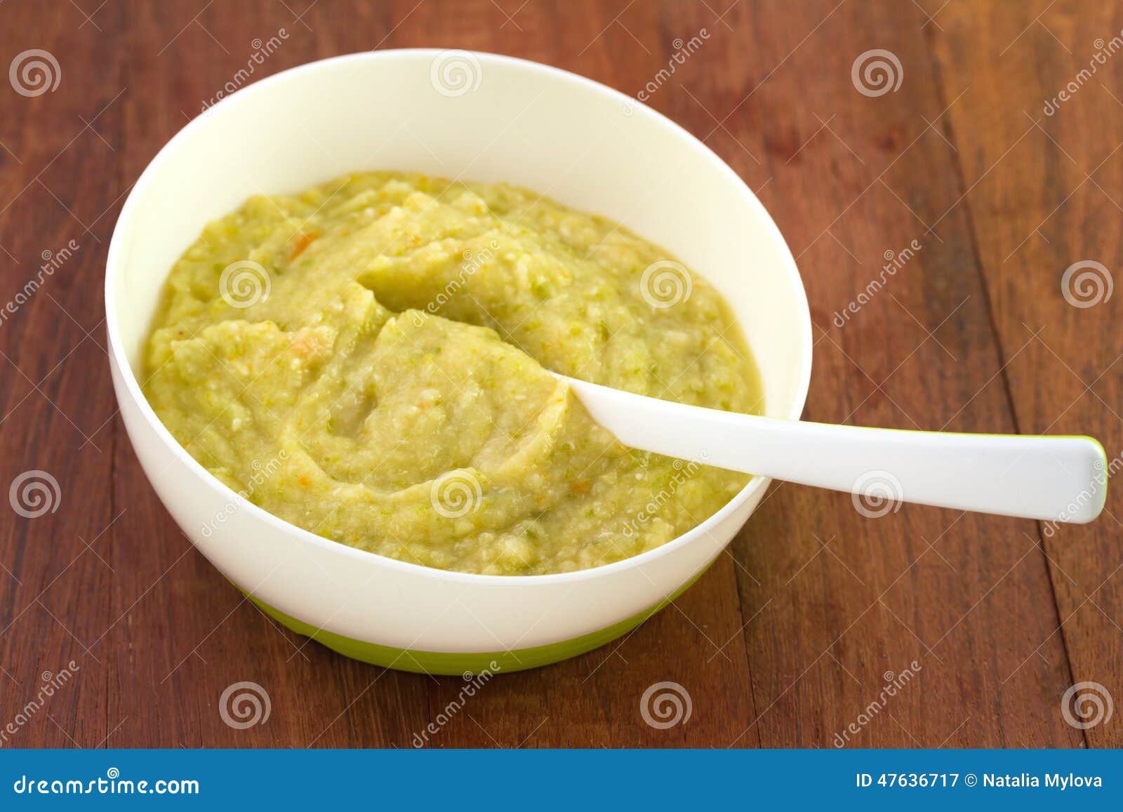 Vegetable pure stock image. Image of food, green, bowl - 47636717