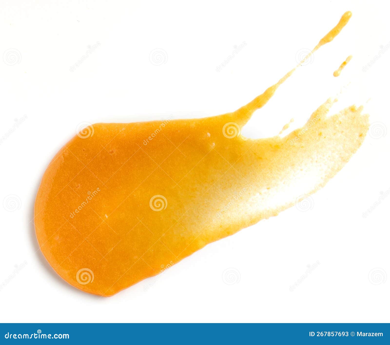 Vegetable Puree on White Background Stock Image - Image of dinner ...