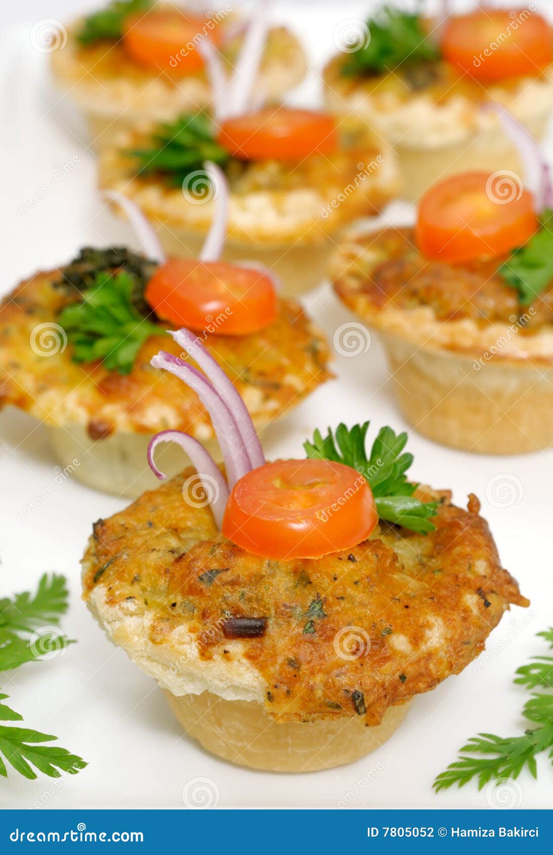 Vegetable quiches stock photo. Image of baked, delicious - 7805052