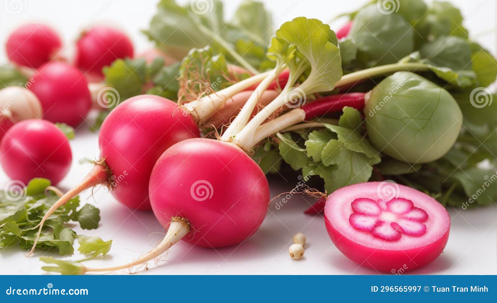 Vegetable Radish stock image. Image of meal, food, cuisine - 296565997