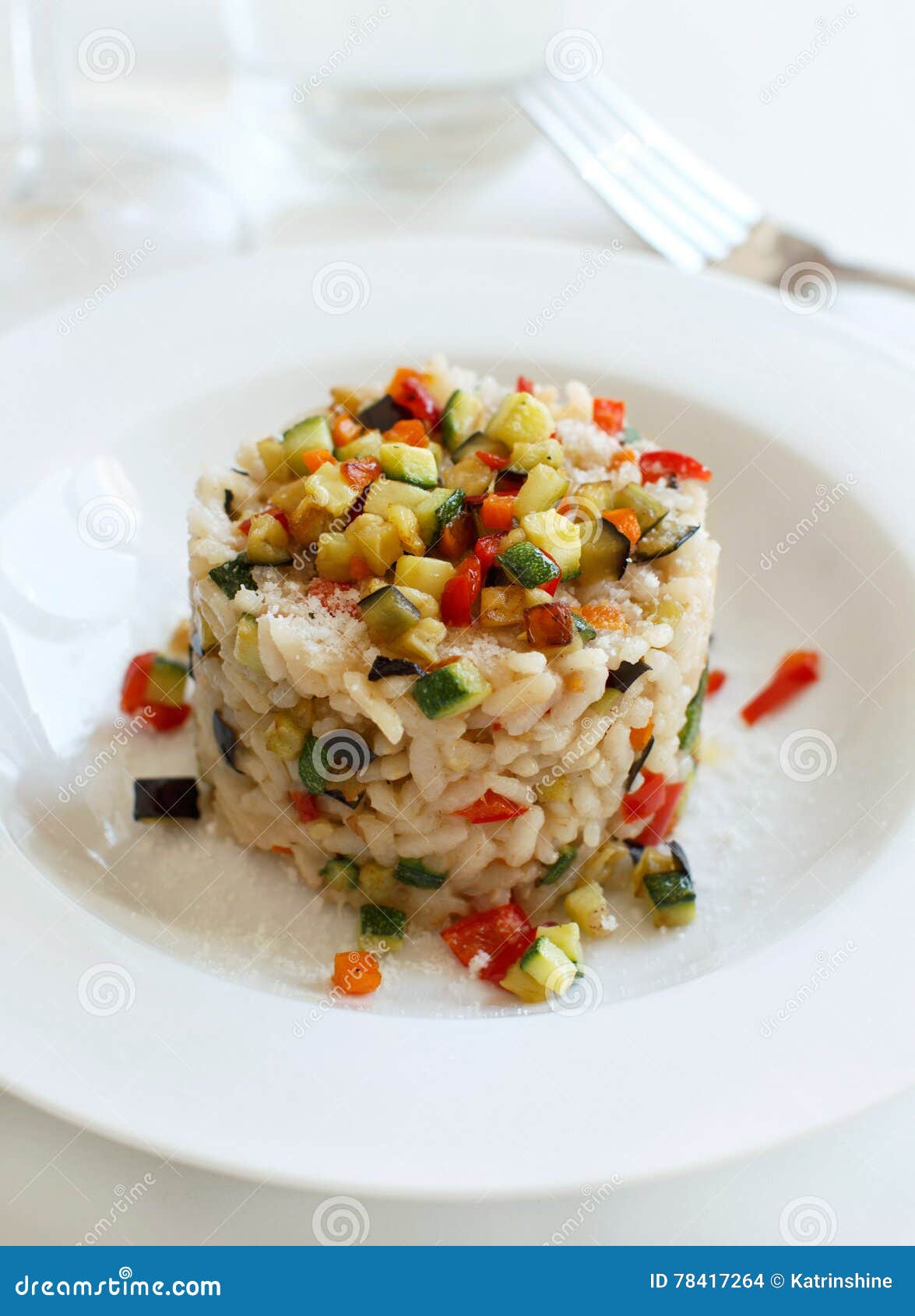 Vegetable risotto stock photo. Image of fried, dish, nutrition - 78417264