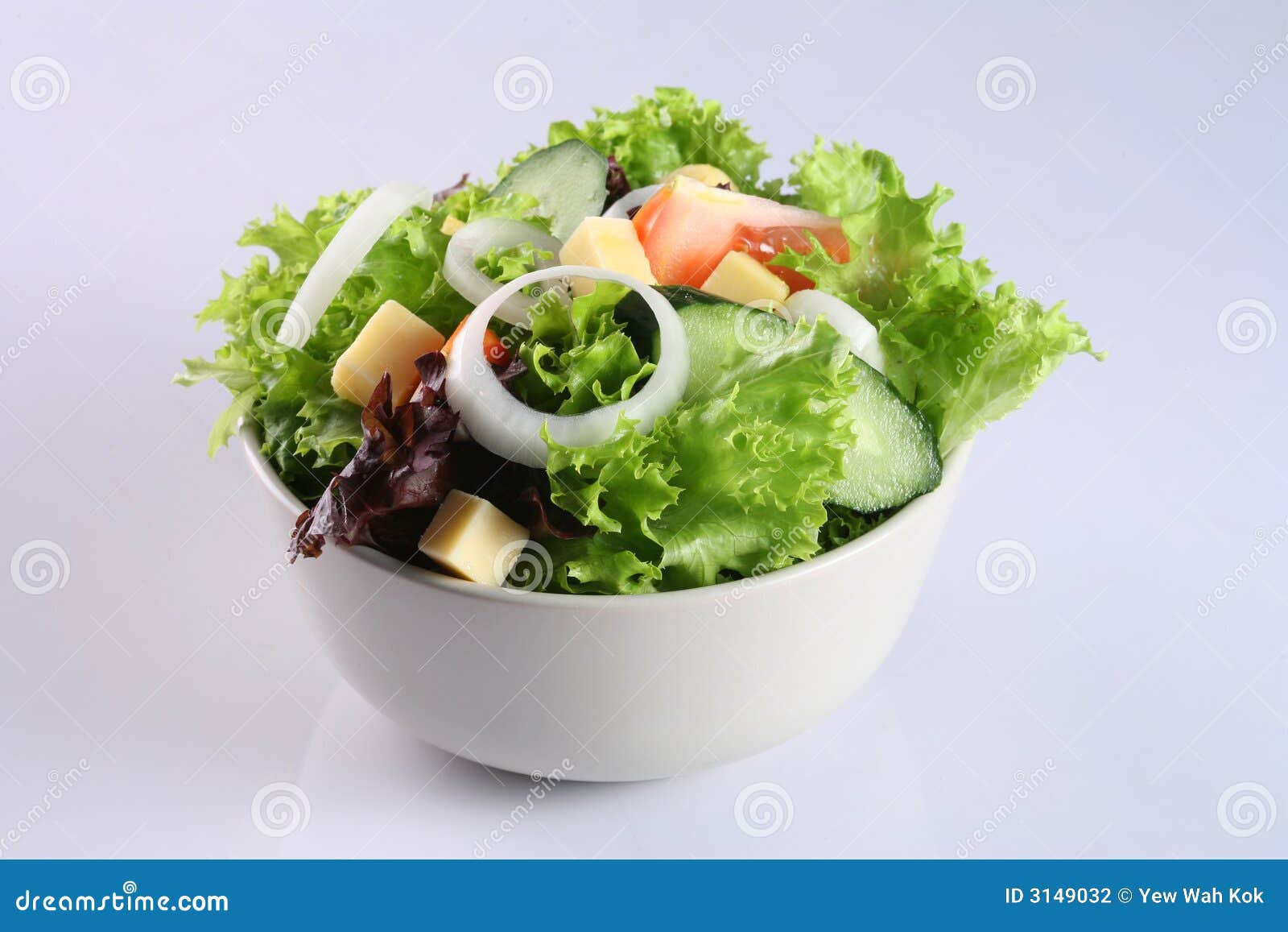 Vegetable salad stock photo. Image of ingredients, bowl - 3149032