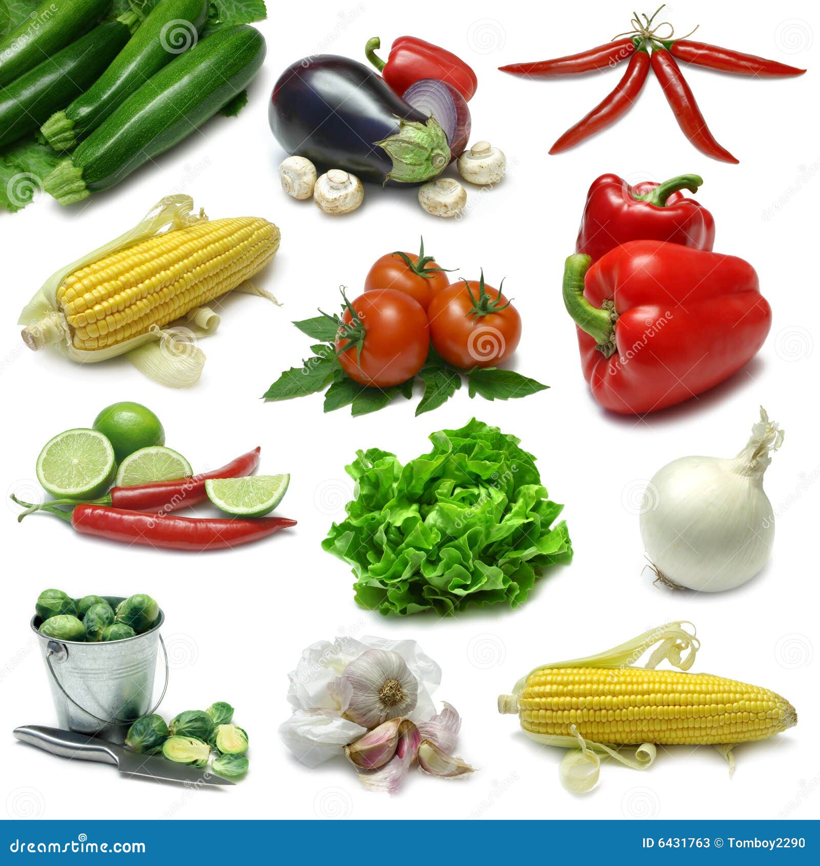 Vegetable Sampler stock image. Image of lime, zucchini - 6431763