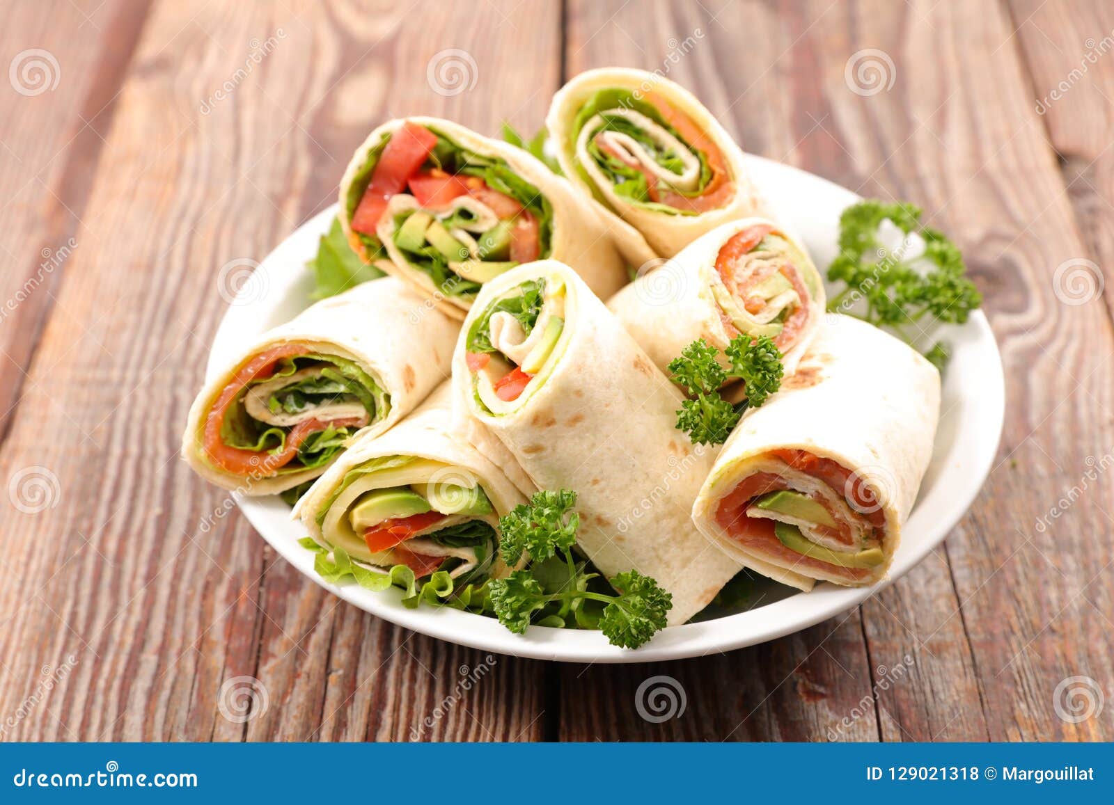 Vegetable sandwich wrap stock photo. Image of fresh - 129021318