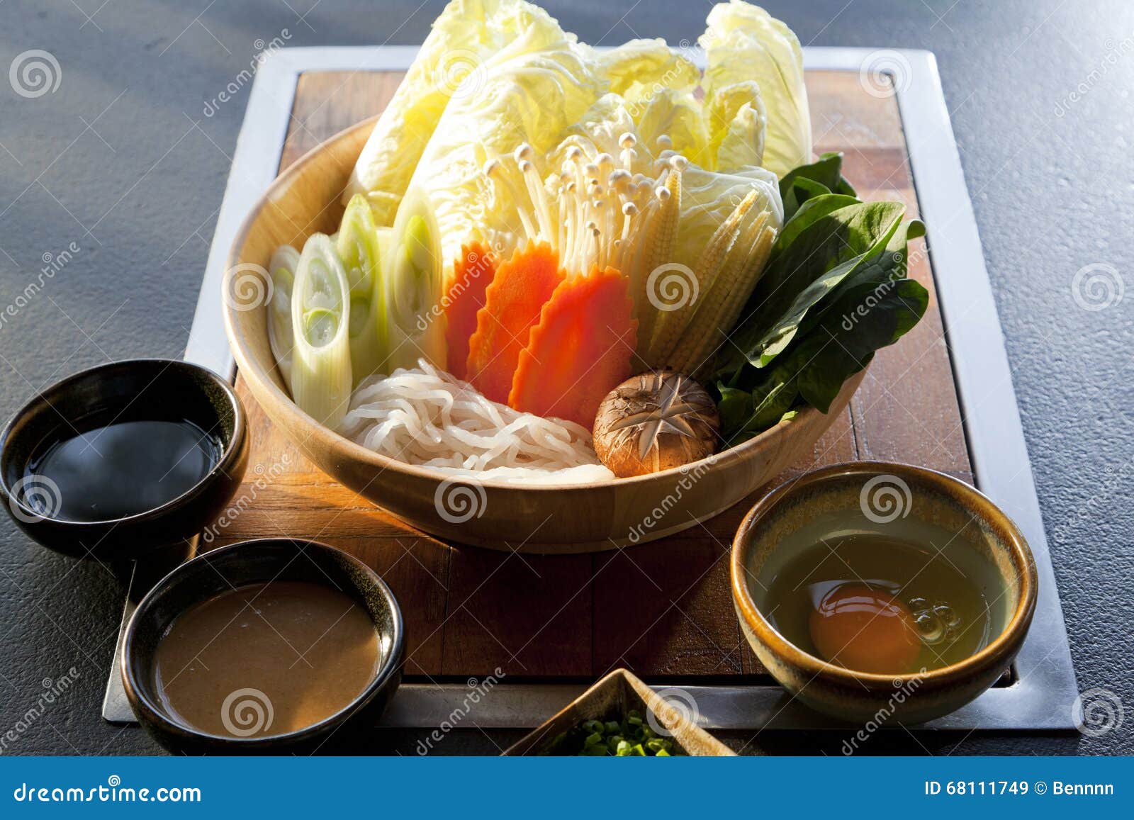Vegetable Set for Shabu Shabu Stock Image - Image of puff, food: 68111749