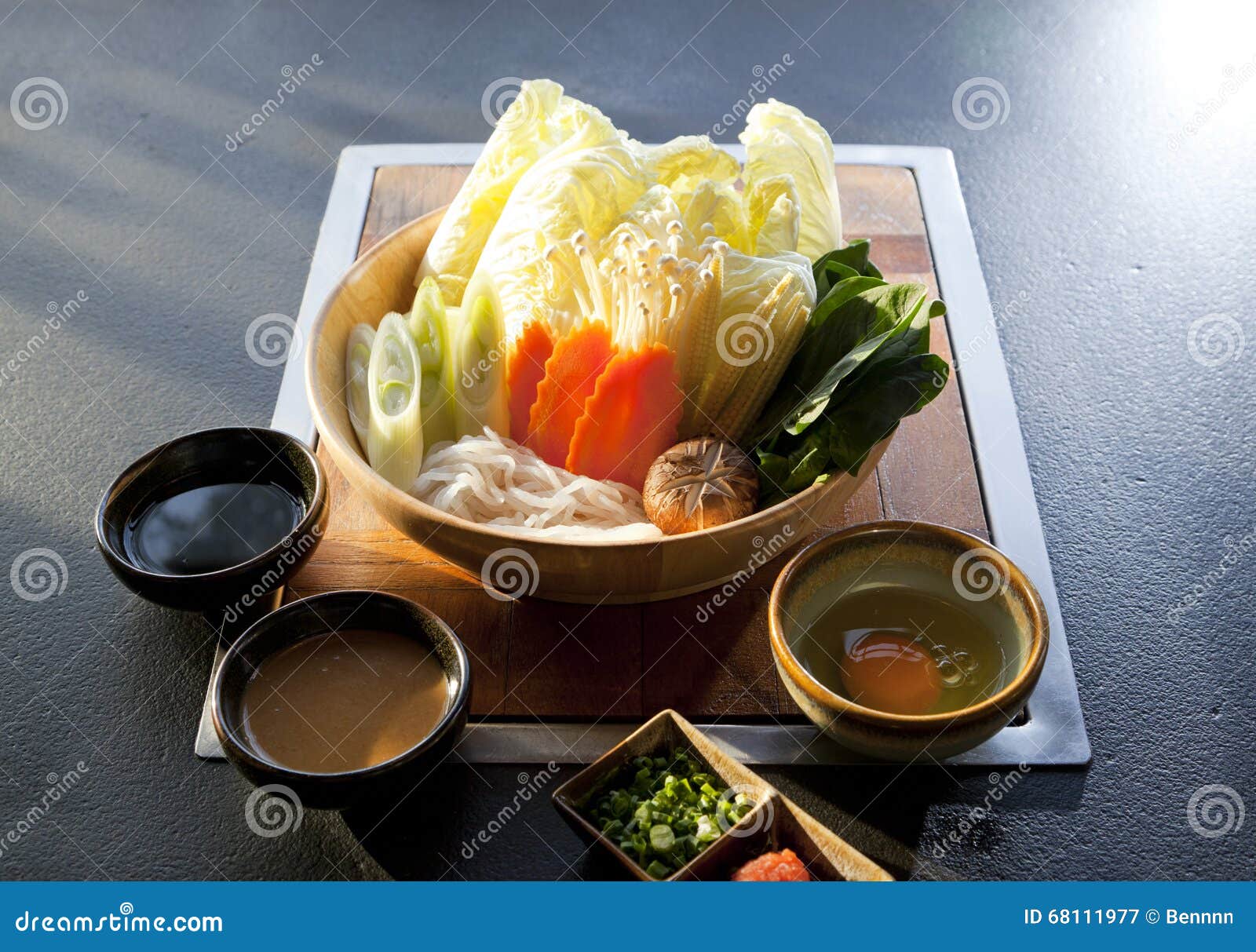 Vegetable Set for Shabu Shabu Stock Image - Image of dipping ...