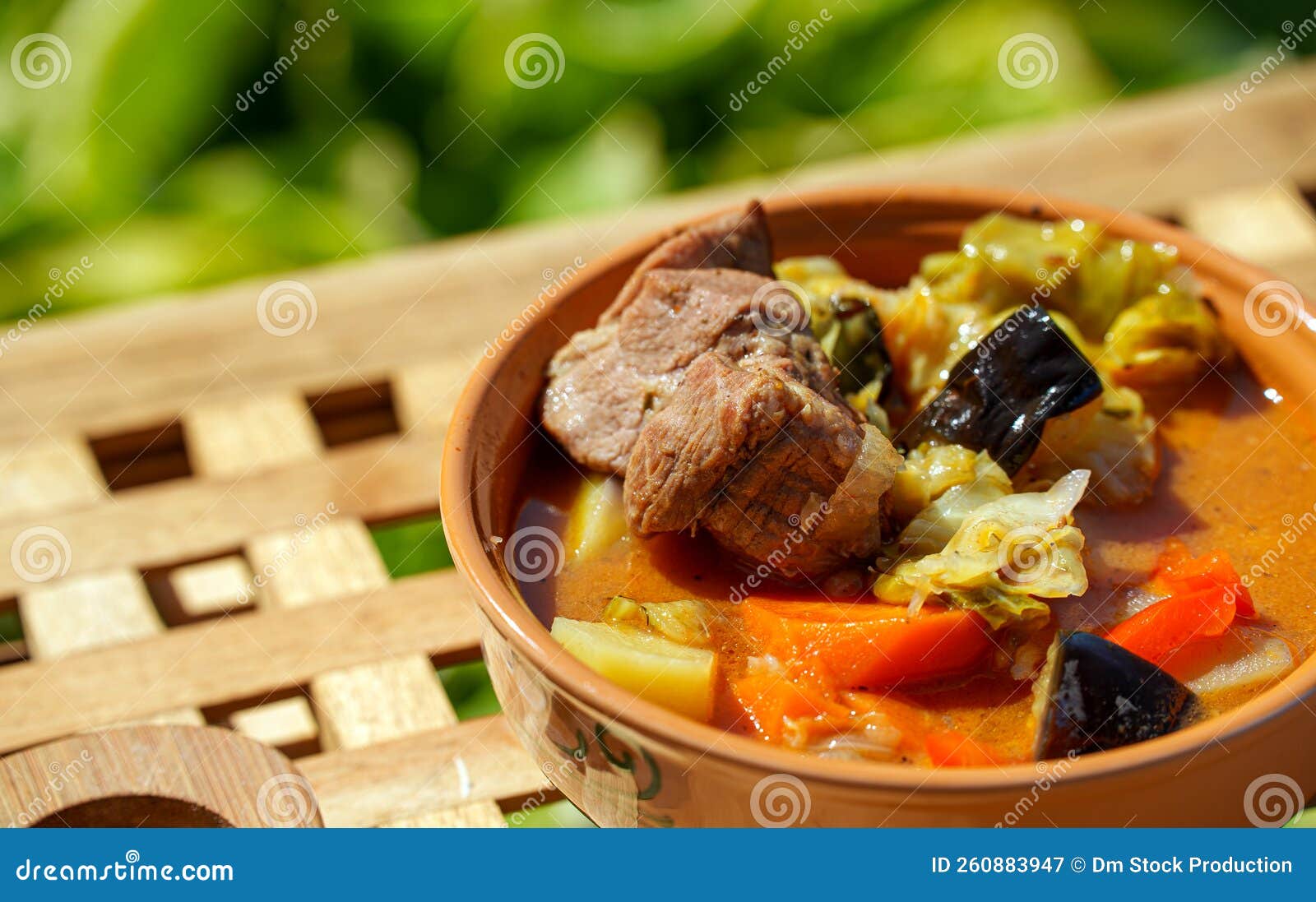 Vegetable Shorba stock image. Image of potato, ramadan - 260883947