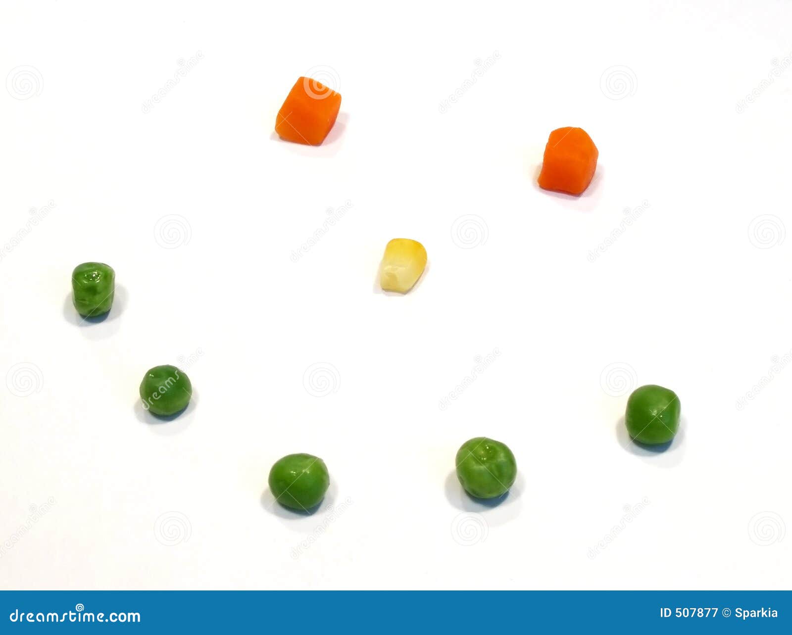 Vegetable smiley face stock image. Image of frozen, diet - 507877