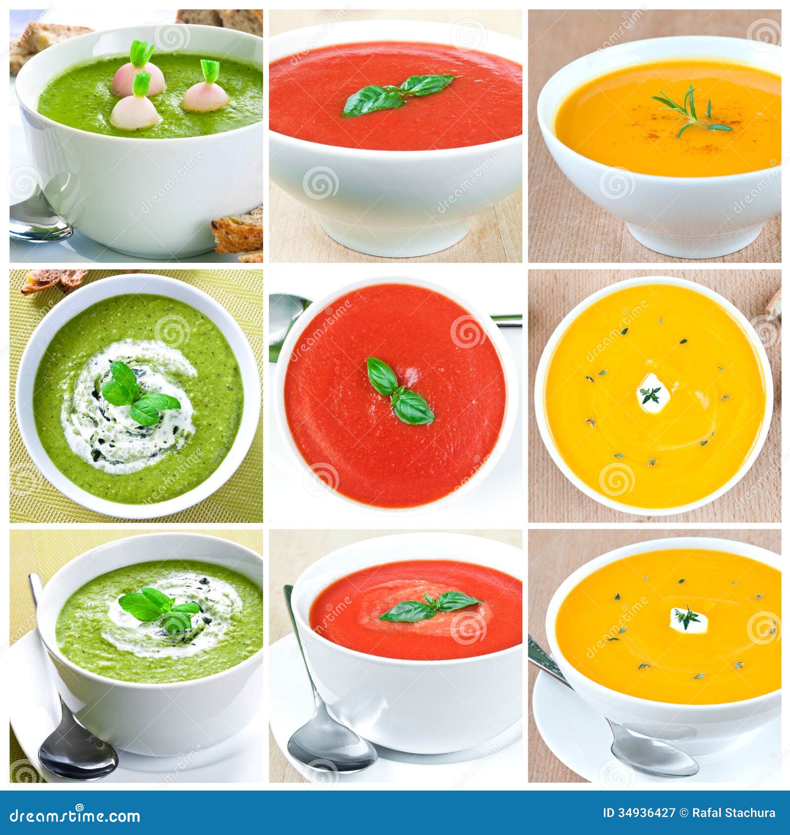 Vegetable Soup stock image. Image of collection, healthy - 34936427