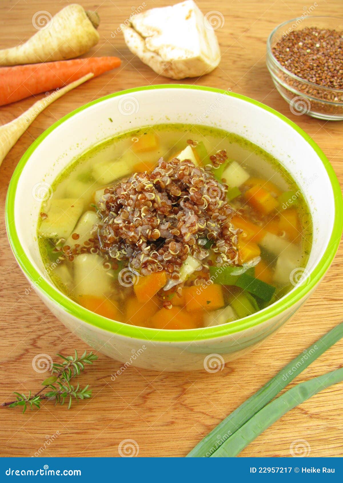 Conji rice soup - apointelli