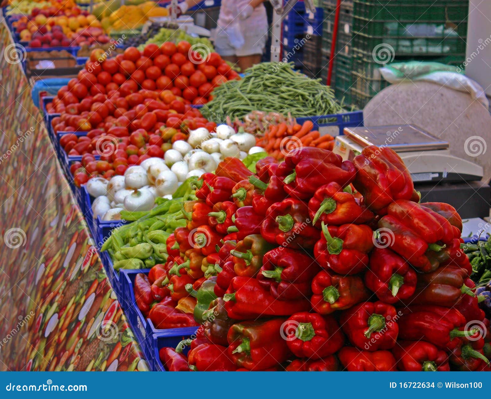 Vegetable Stall stock photo. Image of stall, allotment - 16722634