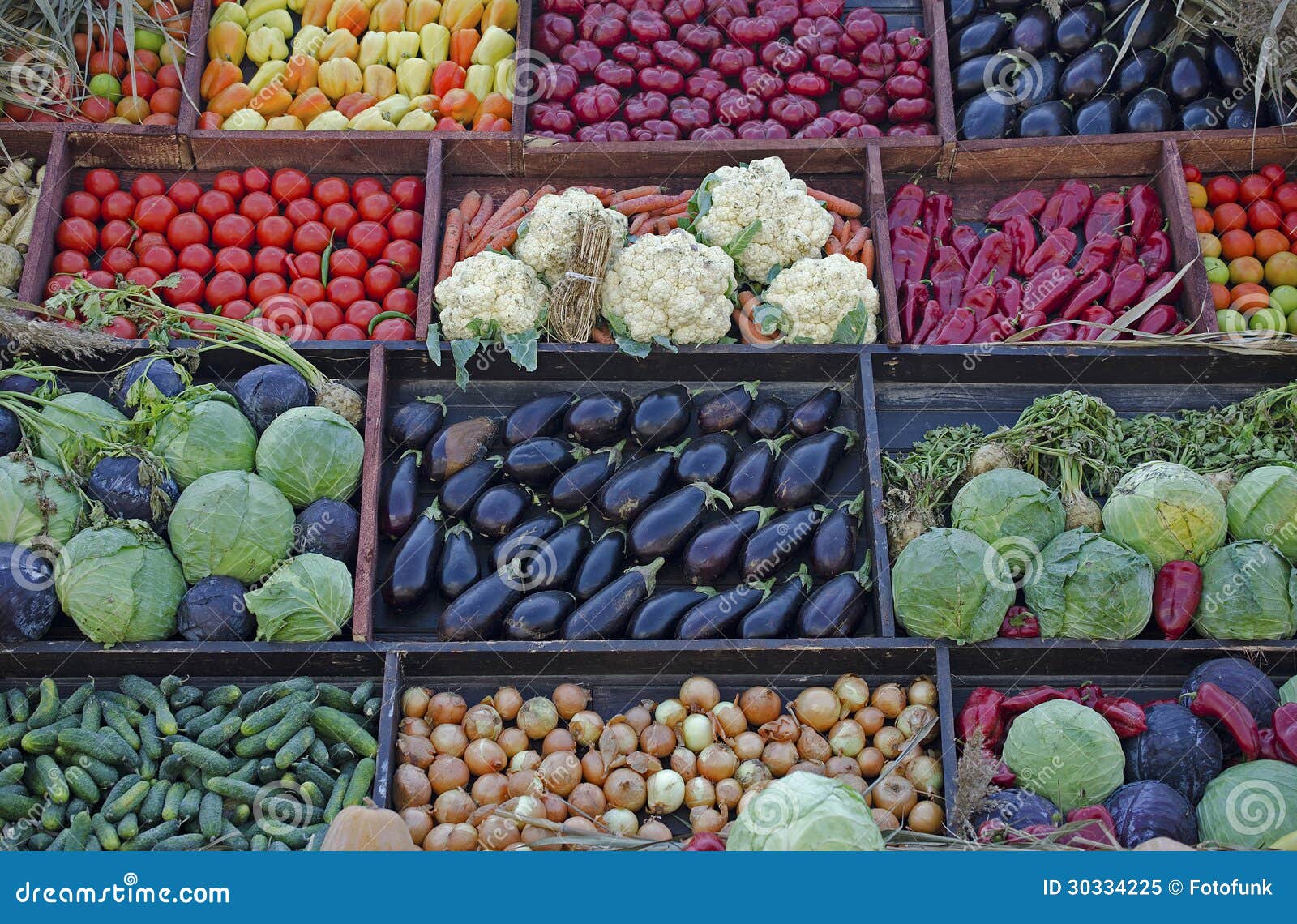 Vegetable stall stock image. Image of fresh, cabbage - 30334225