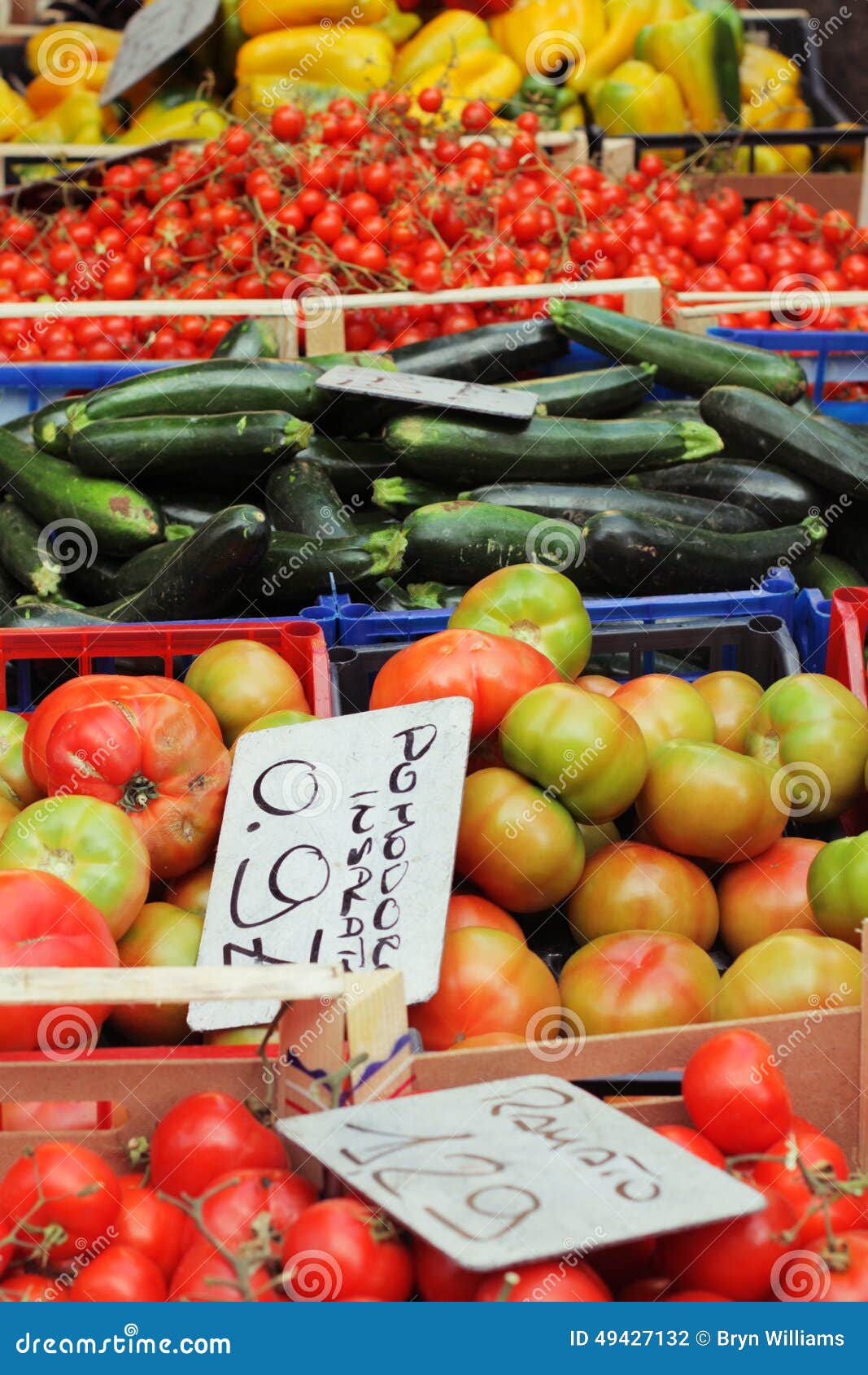 Vegetable stall stock photo. Image of fruit, verona, vegetable - 49427132