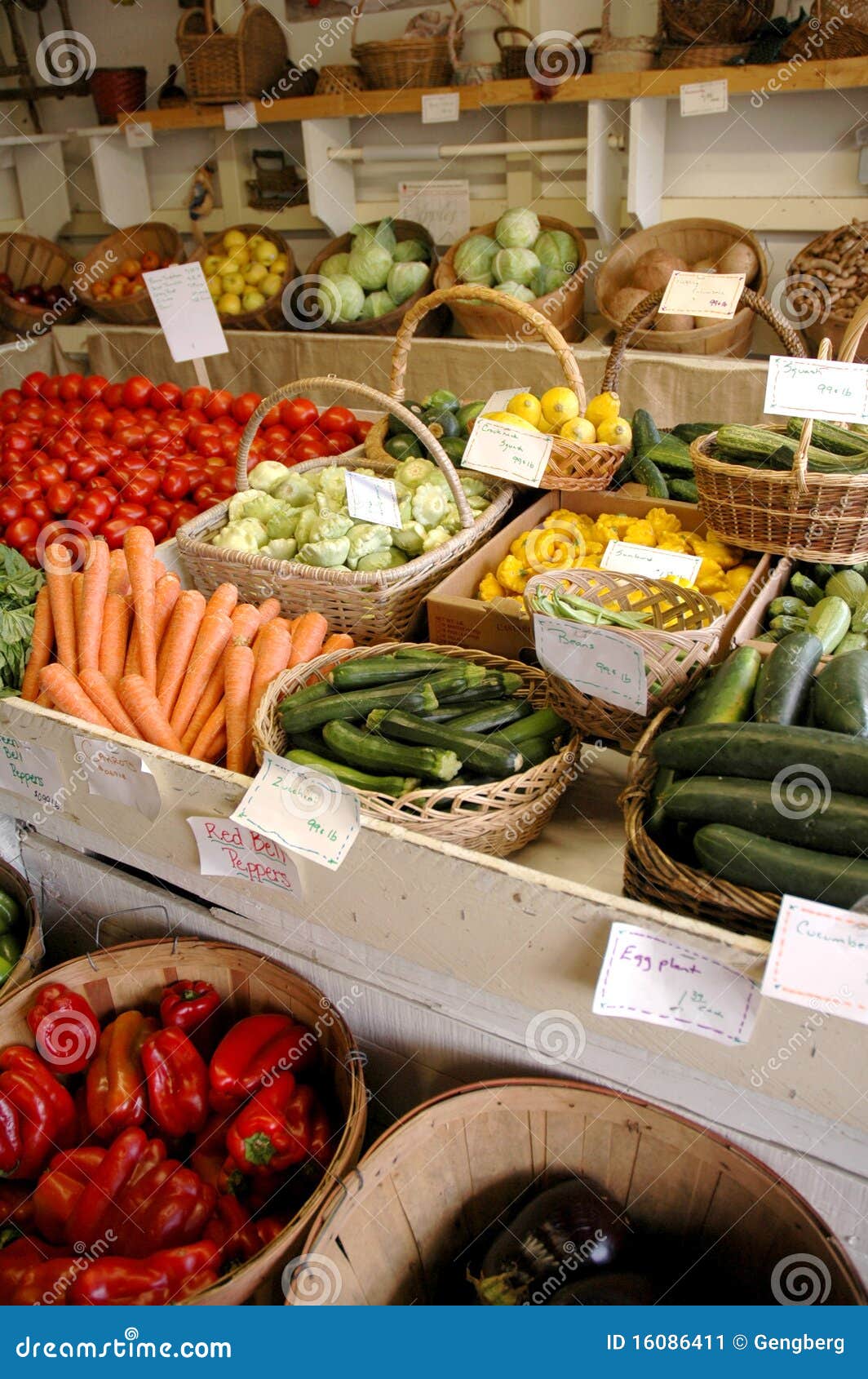 Vegetable stand stock image. Image of fruit, organic - 16086411