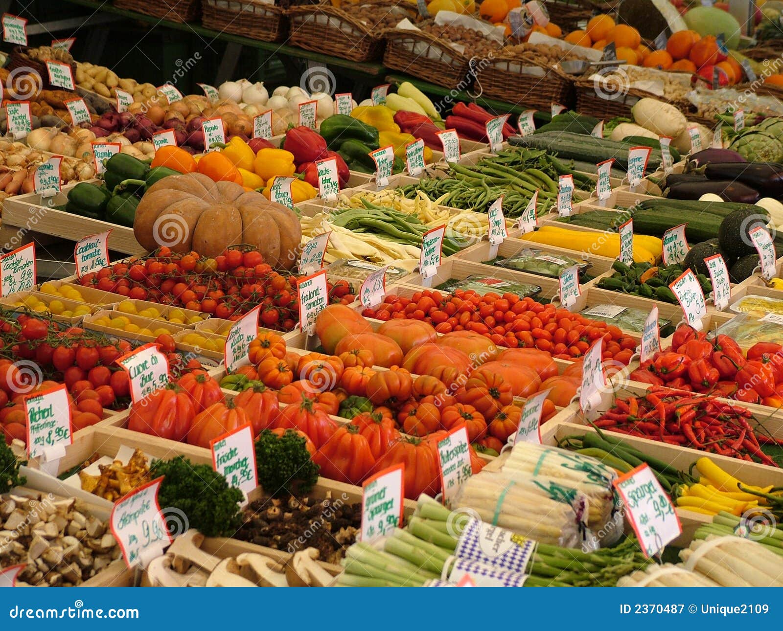 Vegetable Stand stock image. Image of tropical, supermarket - 2370487
