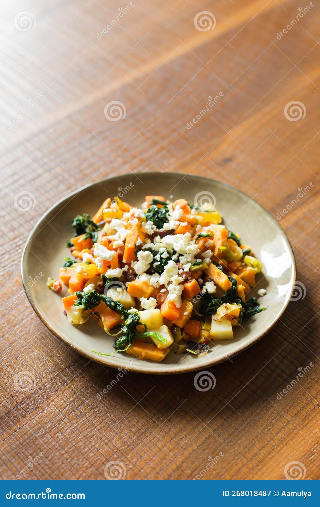 Vegetable Stew in a Plate at the Modern Kitchen Stock Image - Image of ...