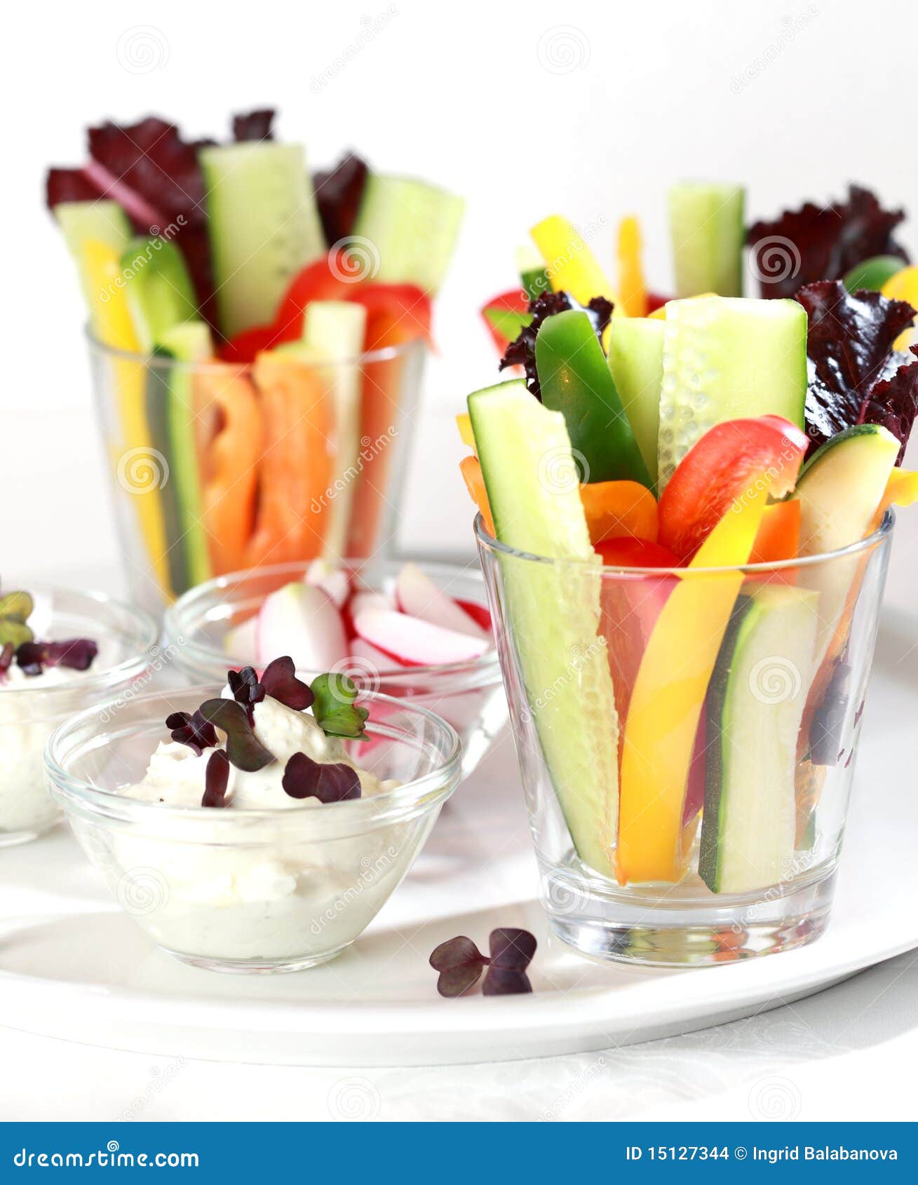 Vegetable sticks stock photo. Image of nourishment, dish - 15127344