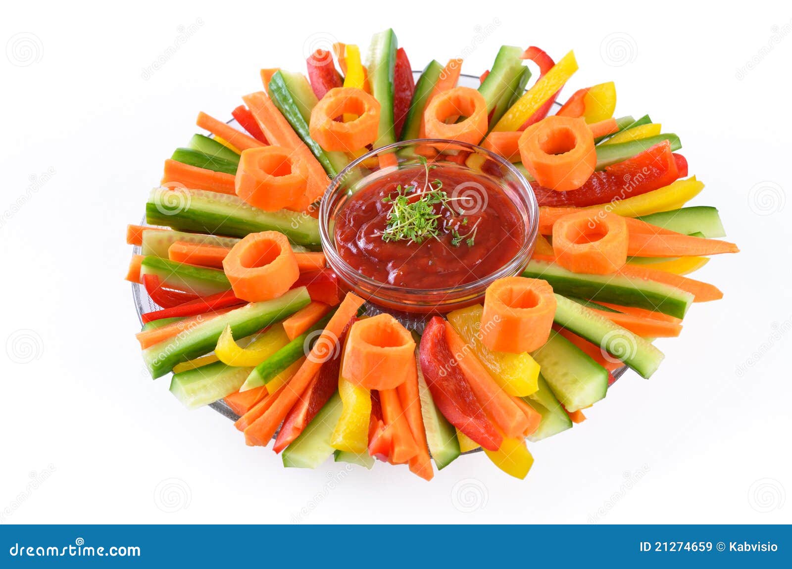 Vegetable sticks stock image. Image of food, mixed, dips - 21274659