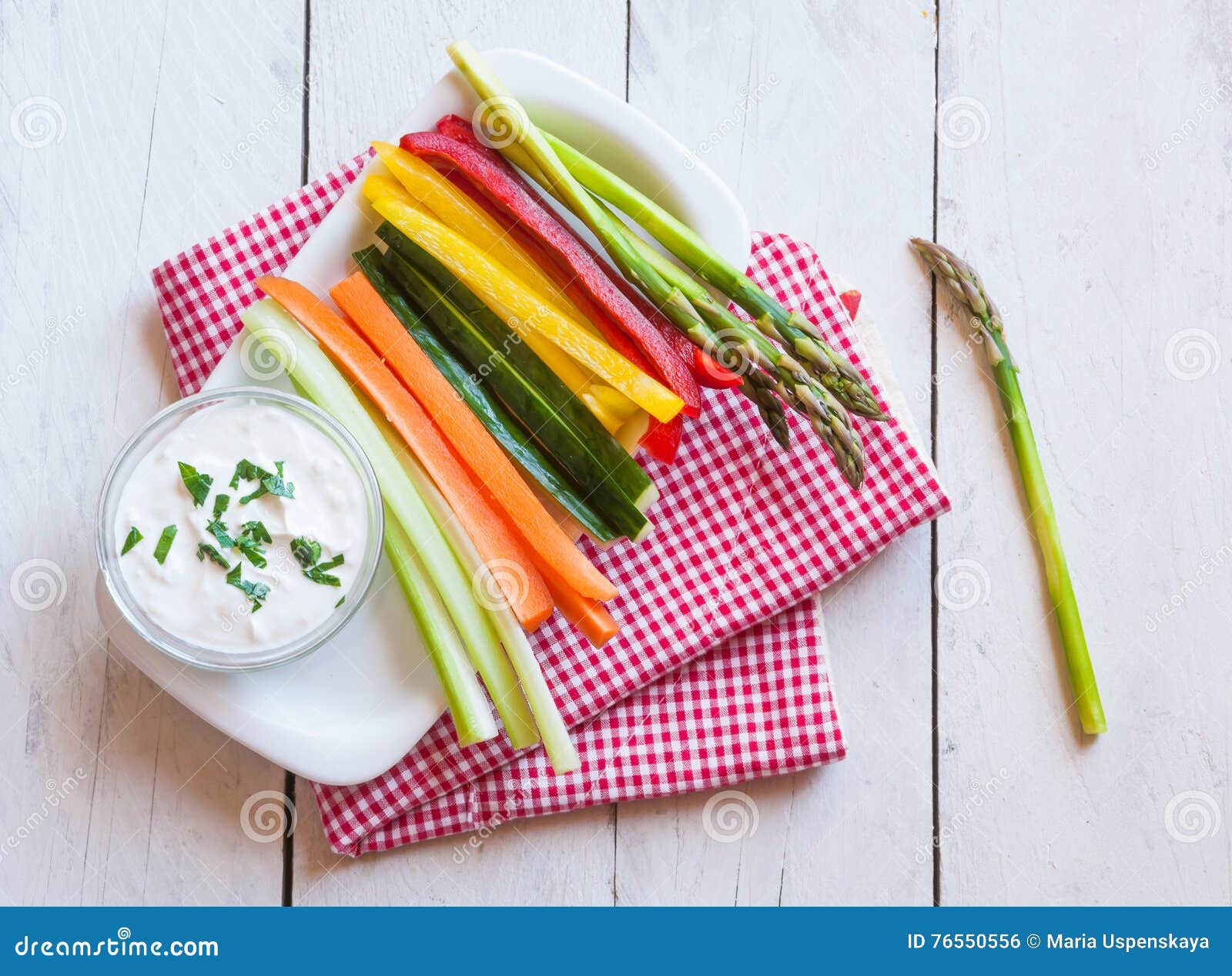 Vegetable sticks stock photo. Image of salad, bunch, healthy - 76550556