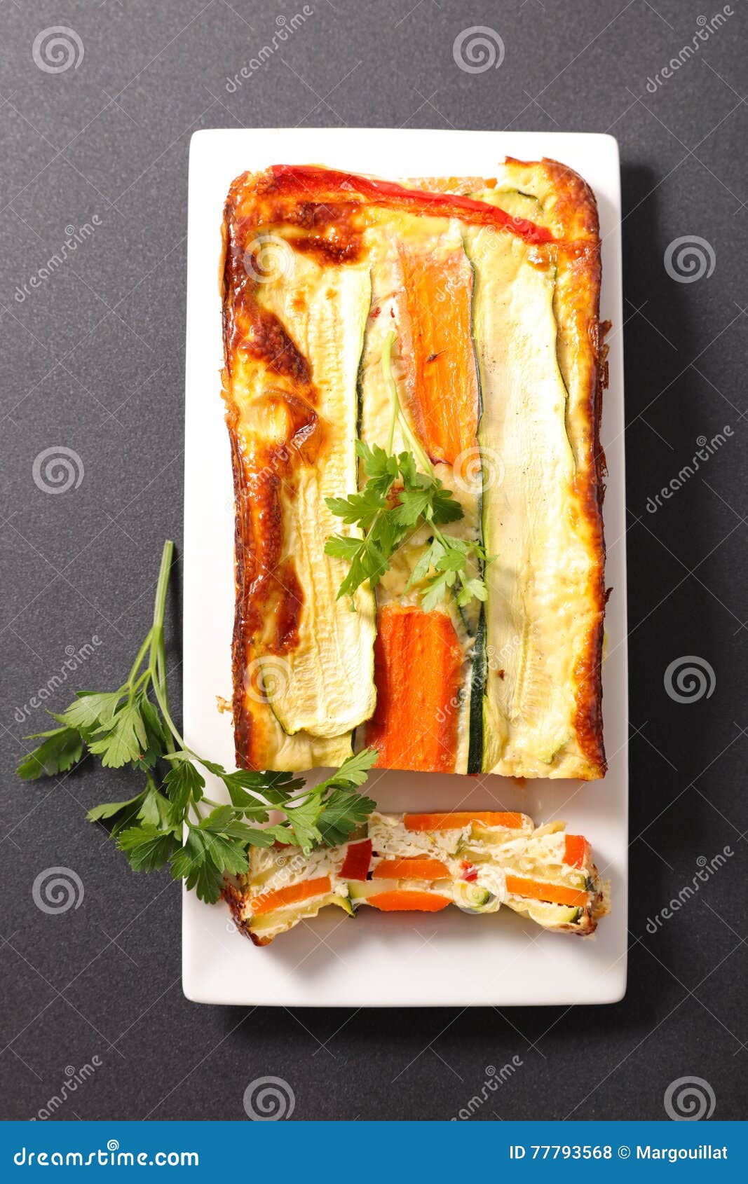 Vegetable terrine stock photo. Image of close, dining - 77793568