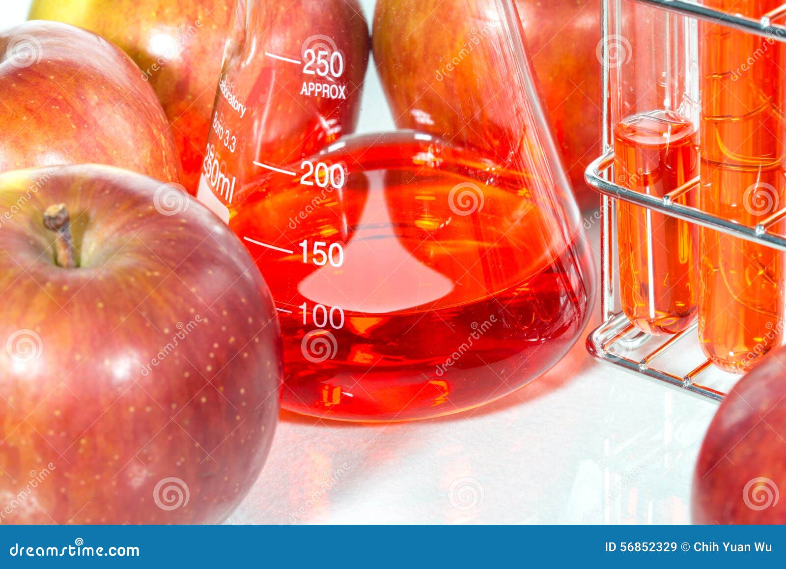 Vegetable Test, Genetic Modification,apple Stock Image - Image of ...