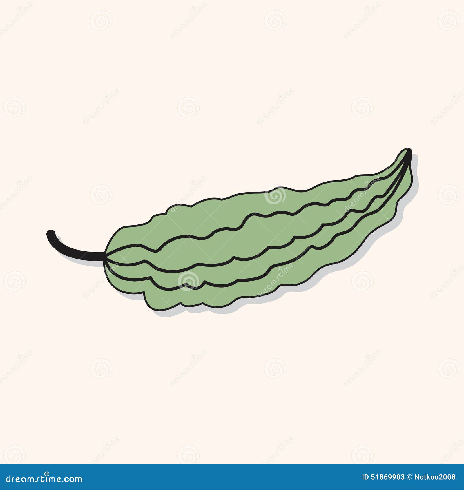 Vegetable Theme Bitter Elements Vector,eps Stock Vector - Illustration ...