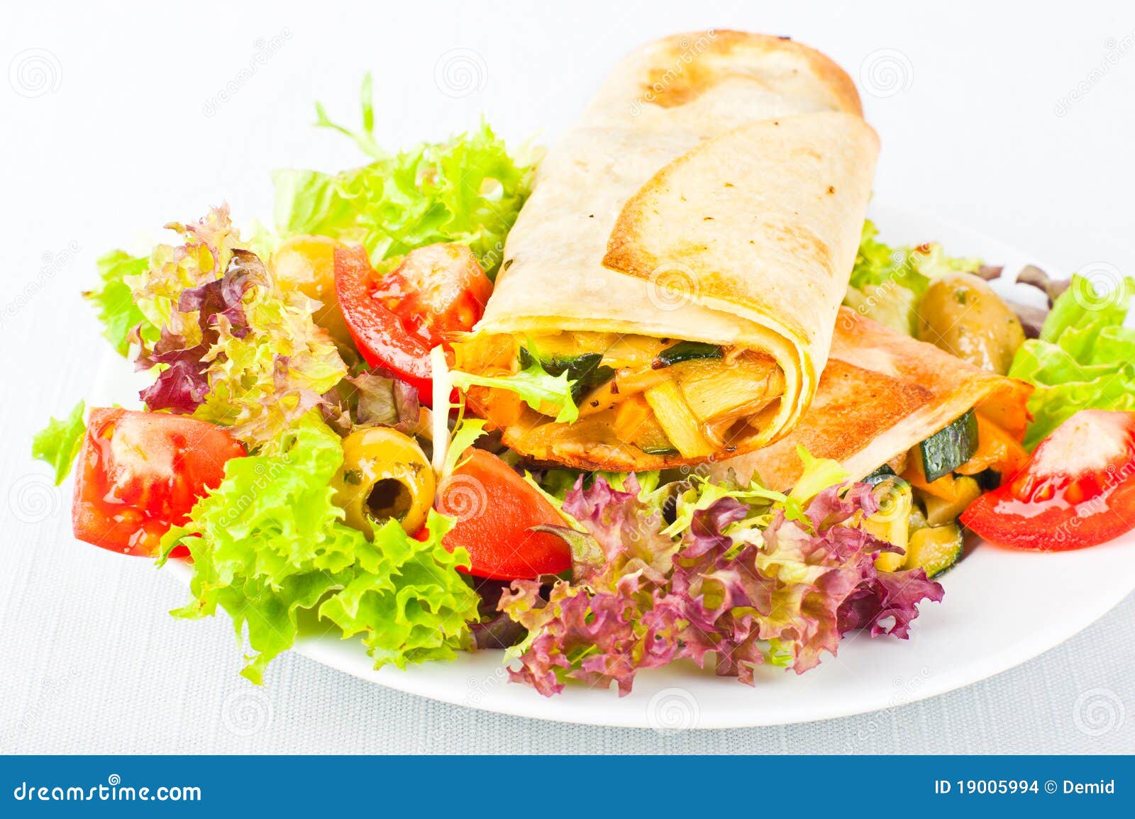 Vegetable wraps stock photo. Image of lunch, brunch, nutritious - 19005994