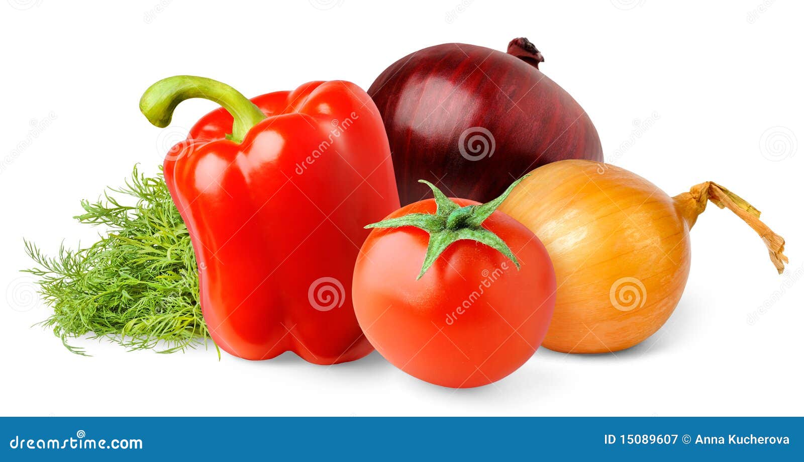 Isolated fresh vegetables stock image. Image of vegetarian - 15089607