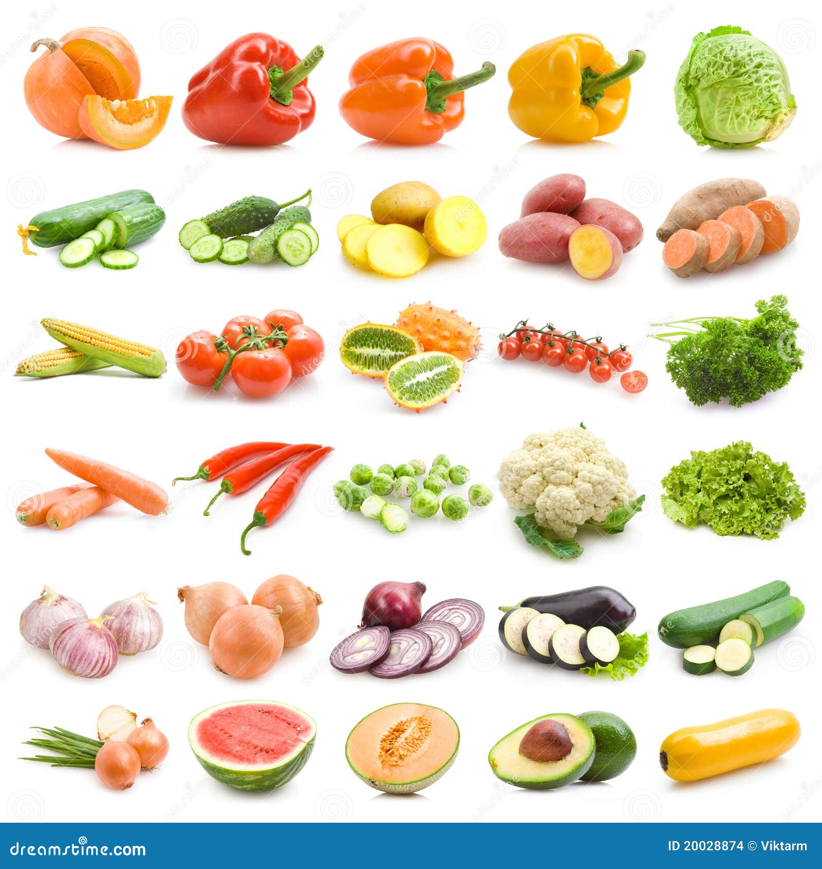 Vegetables stock photo. Image of melon, garlic, pumpkin - 20028874