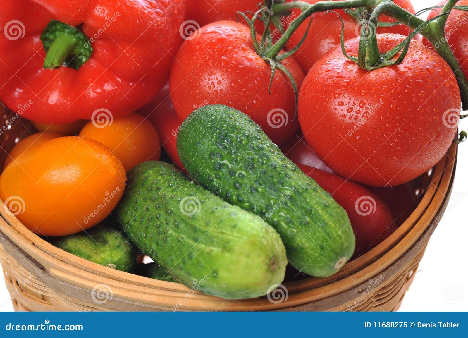 Vegetables in basket stock image. Image of harvesting - 11680275