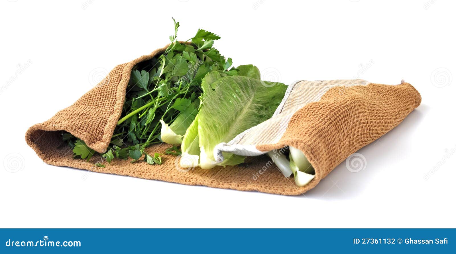 Vegetables within a cloth stock photo. Image of cloth - 27361132