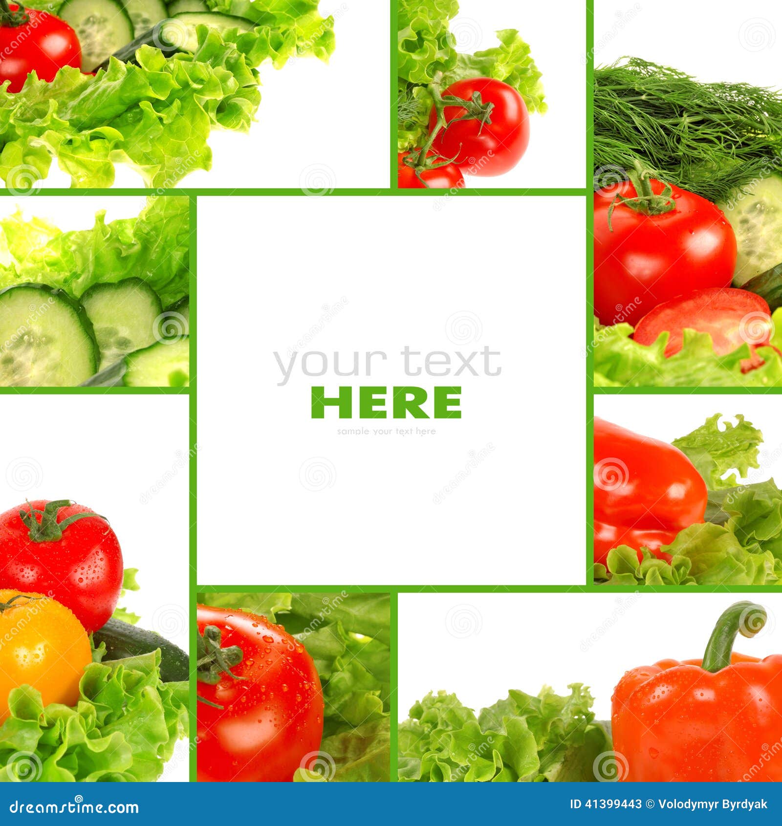 Vegetables collage stock image. Image of health, elements - 41399443