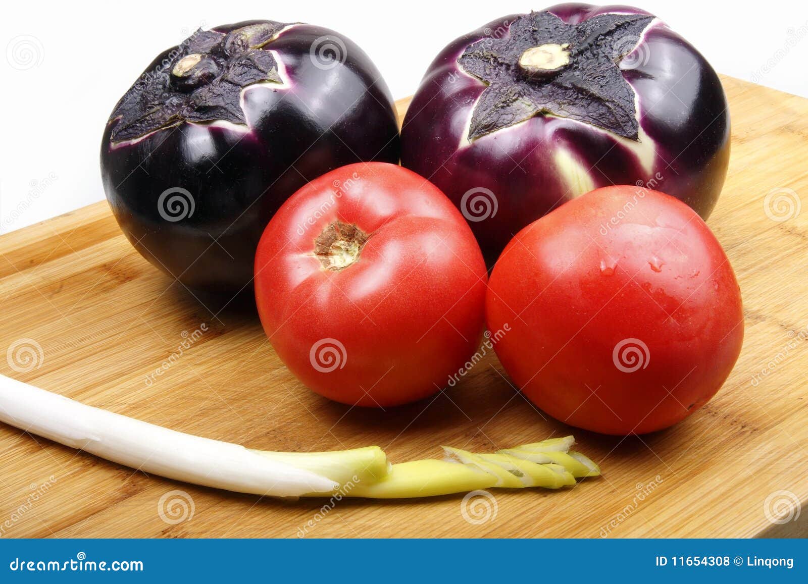 Vegetables on a Cutting Board Stock Photo - Image of freshness, diet ...