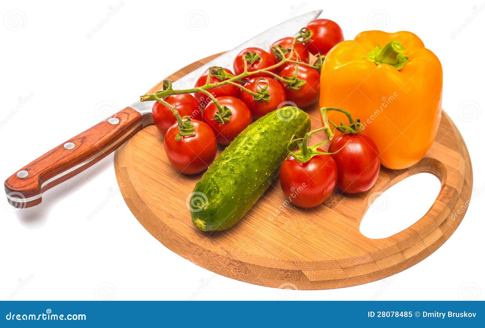 Vegetables on the Cutting Board Stock Image - Image of natural ...