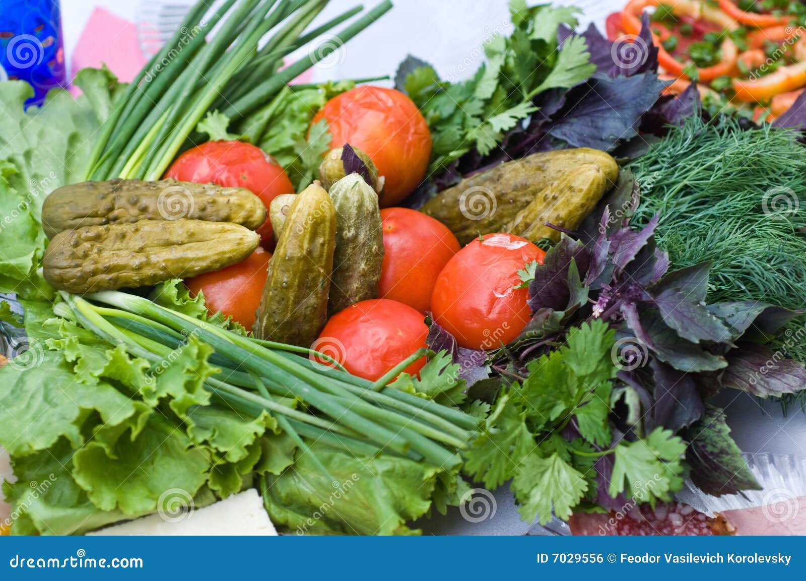 Vegetables on a Dining Table. Stock Photo - Image of appetizing, fennel ...