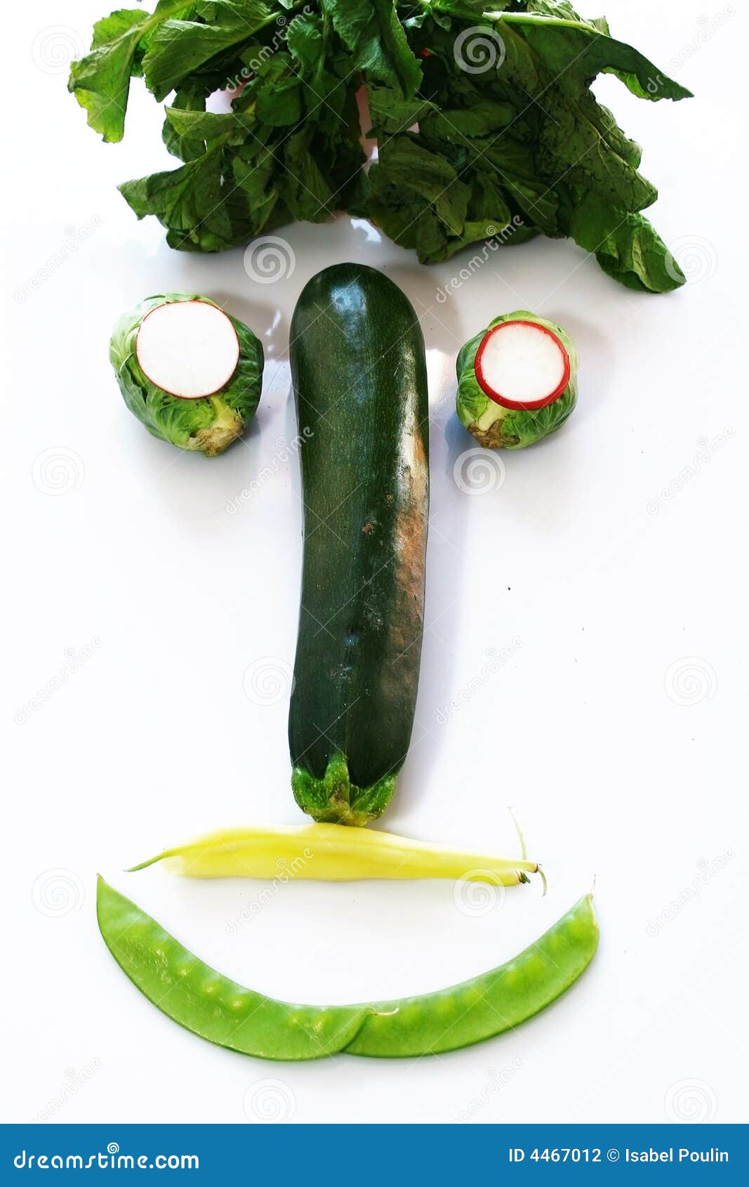 Vegetables face stock photo. Image of joyful, nose, glasses - 4467012
