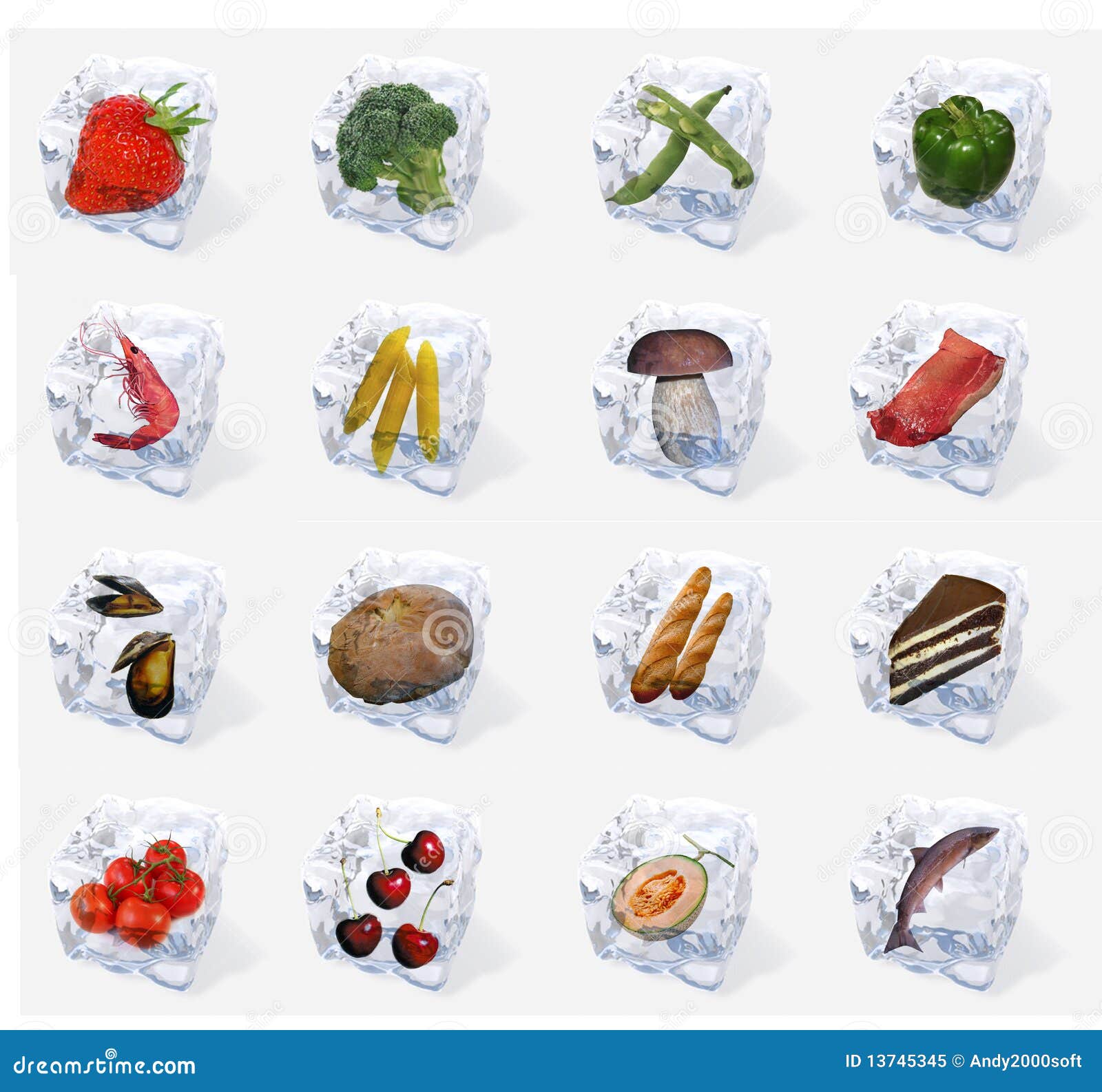 Eco Food Or Gen Food. Cubes Form Words Eco Food Or Gen Food Royalty ...