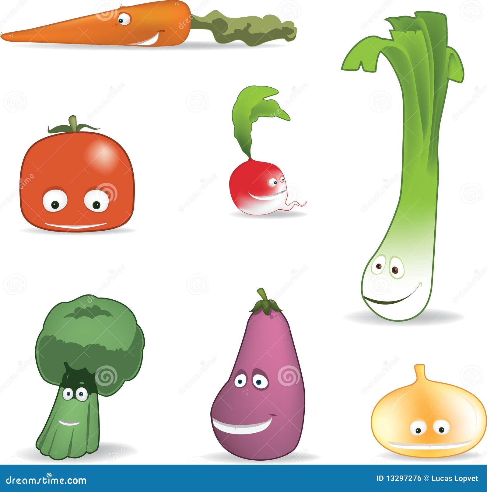 Vegetables friends stock illustration. Illustration of eggplant - 13297276