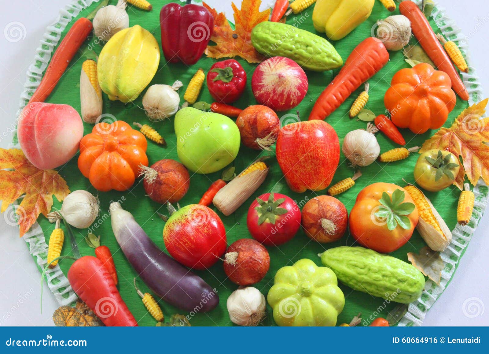 Vegetables and Fruits Model Stock Photo - Image of autumn, concept ...